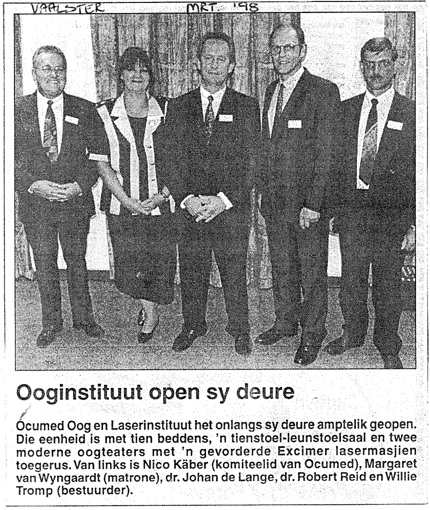 Our History - Ocumed Eye & Laser Institute